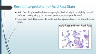 Acid fast bacteria and acid fast staining | PPTX