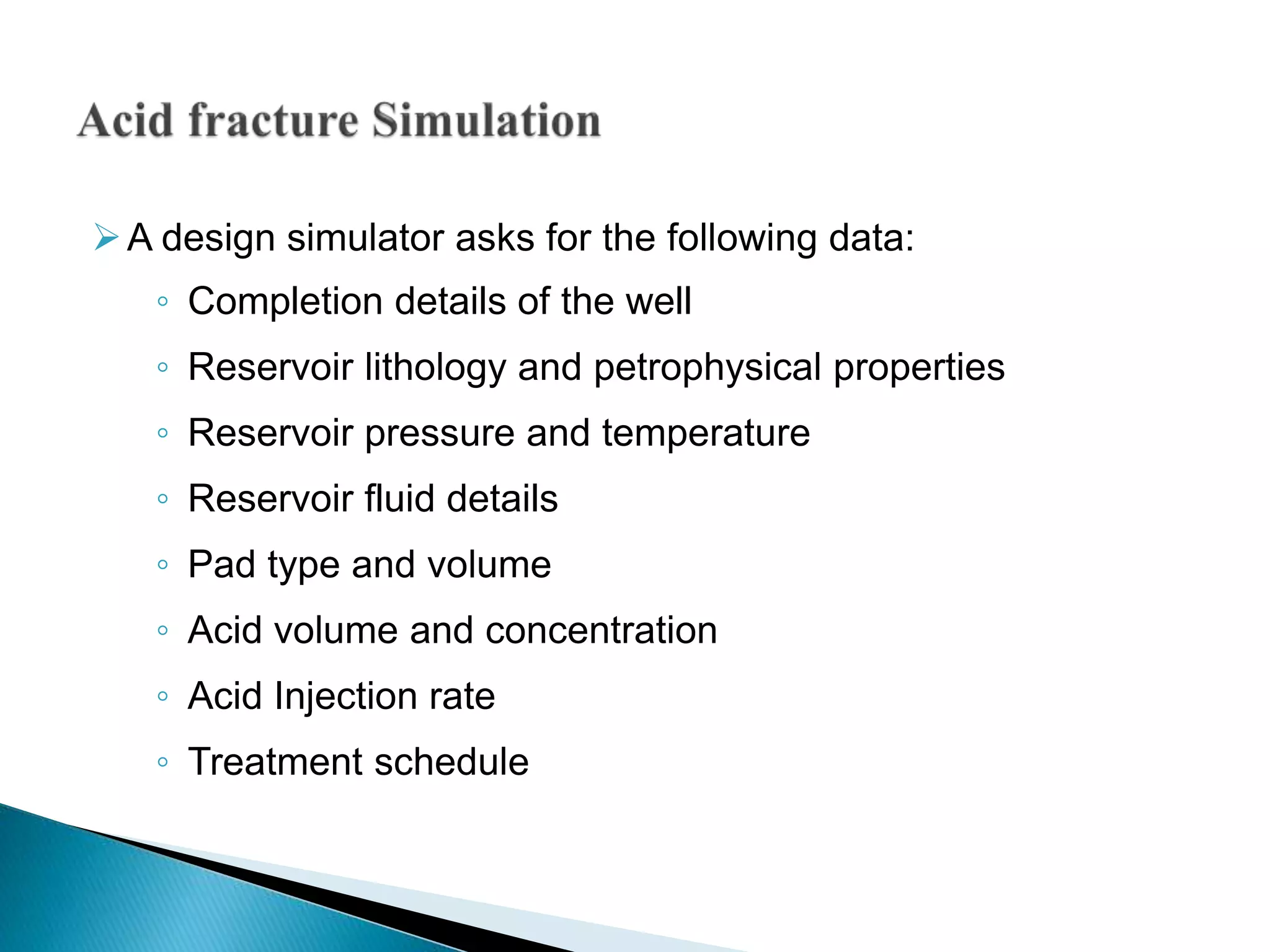Acid Fracturing Stimulation | PPTX