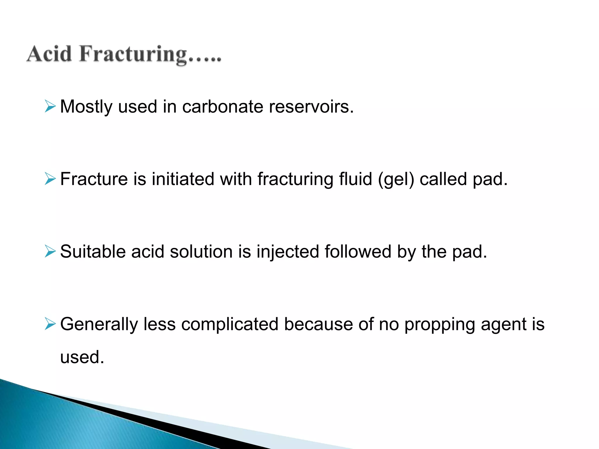 Acid Fracturing Stimulation | PPTX