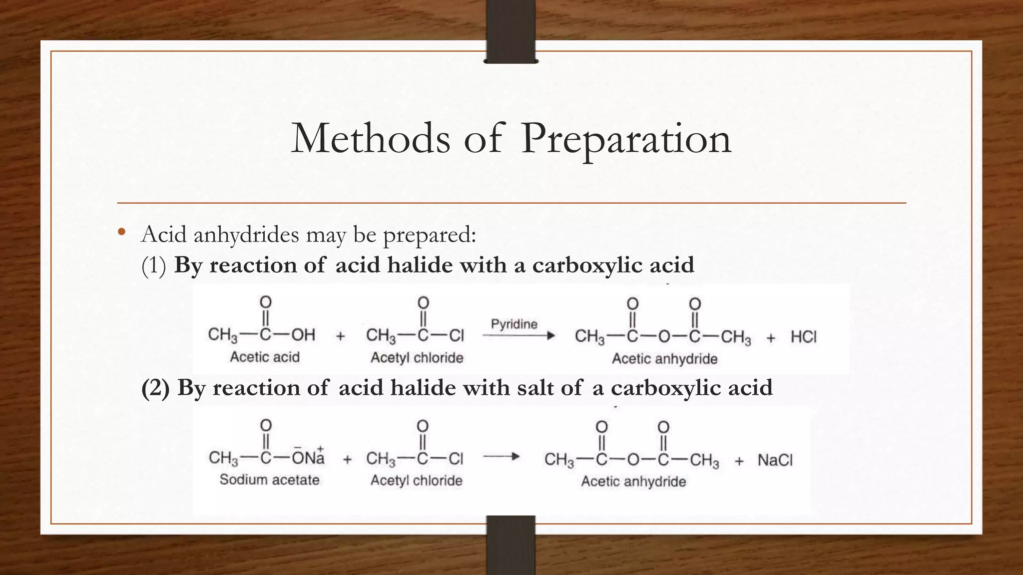Acid Halides and Acid Anhydrides.Aneeq Javed.pptx