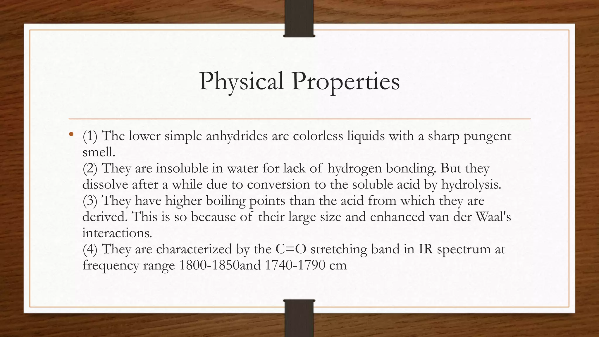 Acid Halides and Acid Anhydrides.Aneeq Javed.pptx