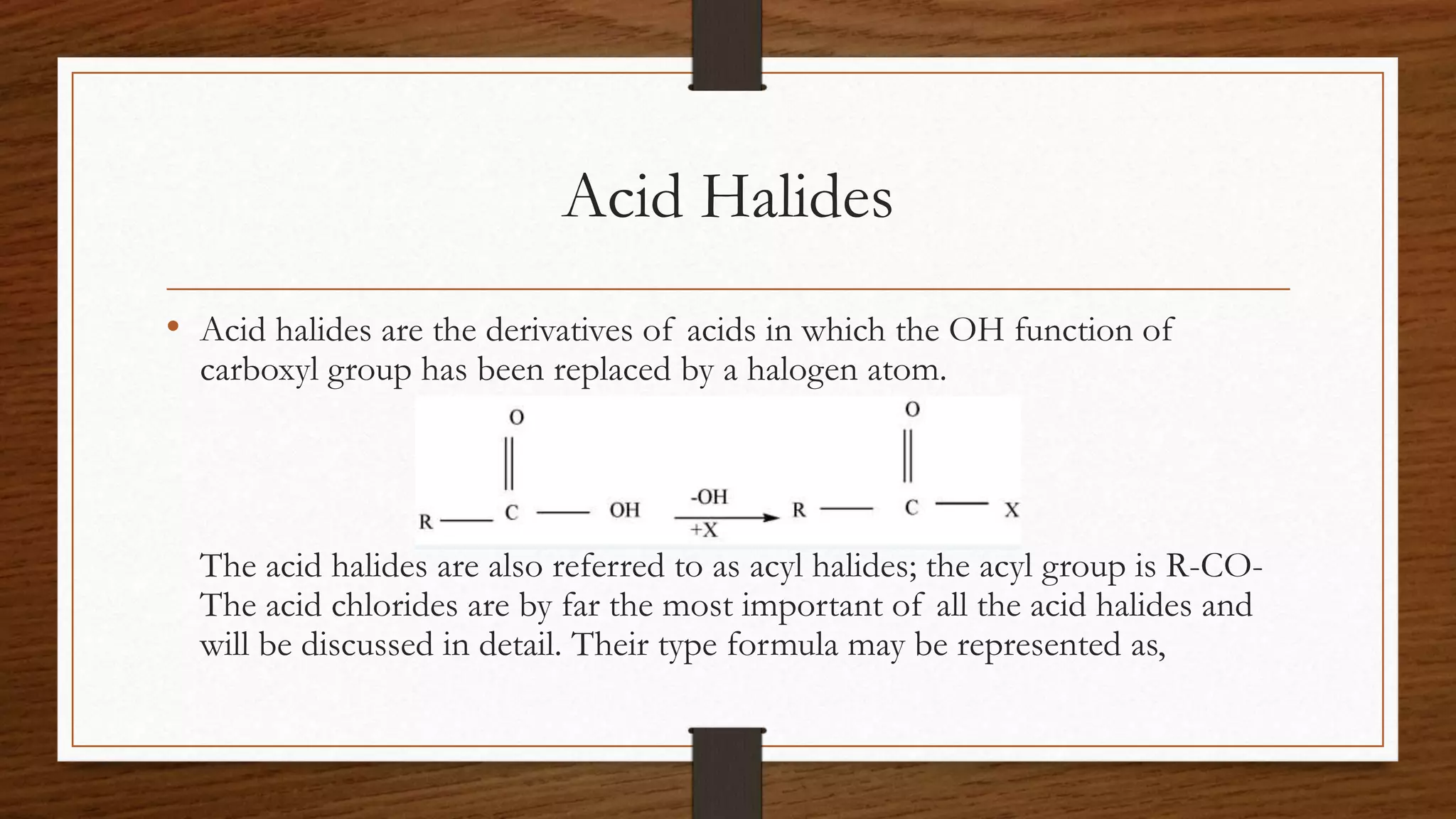 Acid Halides and Acid Anhydrides.Aneeq Javed.pptx