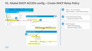 ACI DHCP 구성 가이드 | PDF