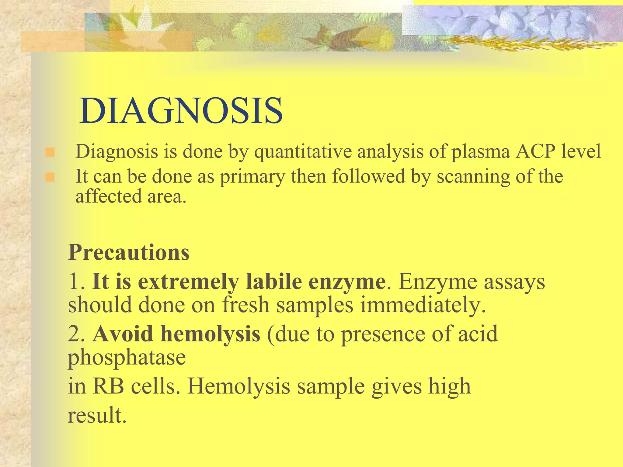 ACIDIC PHOSPHATASE ENZYME (ACP) | PPTX