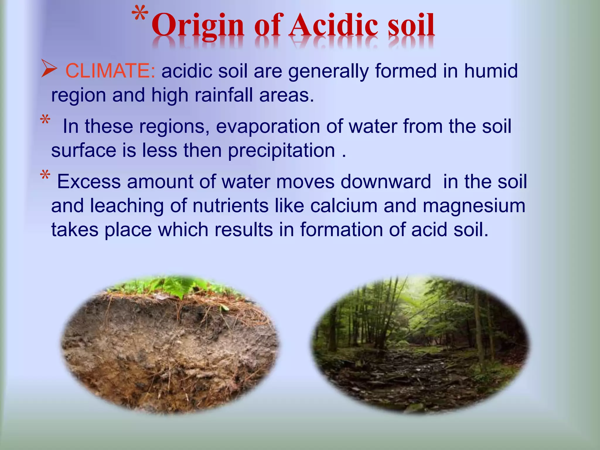 Acidic soil (IGKV RAIPUR C.G) | PPTX