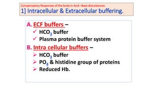 Acidification of urine | PPTX