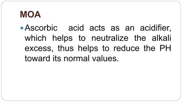 Acidifiers | PPTX | Chemistry | Science