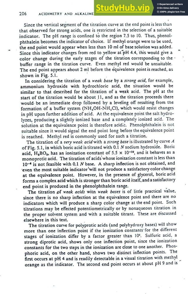 Acidimetry And Alkalimetry | PDF