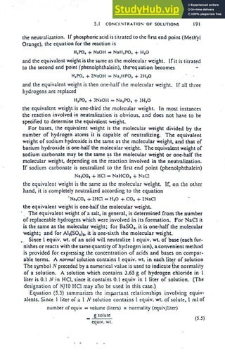 Acidimetry And Alkalimetry | PDF
