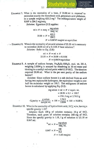 Acidimetry And Alkalimetry | PDF