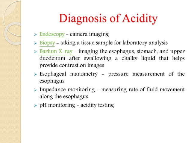 Acidity: Definition, causes, symptoms and treatment of acidity.