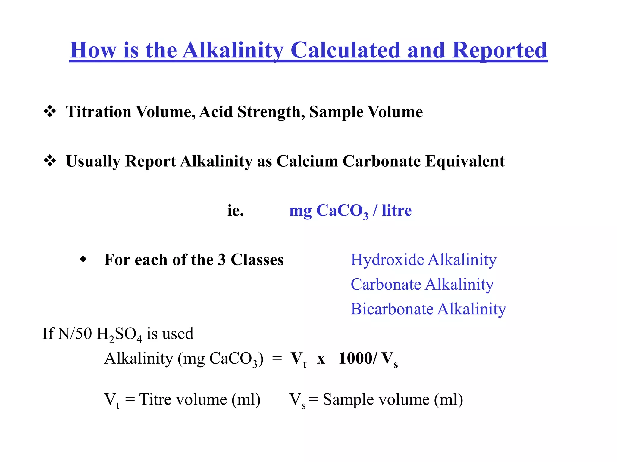 acidity and alkalinity of water | PPT