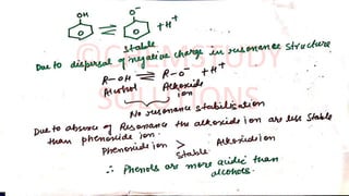 Acidity of phenol|Organic Chemistry-Acidity Of Phenols(Explained in ...