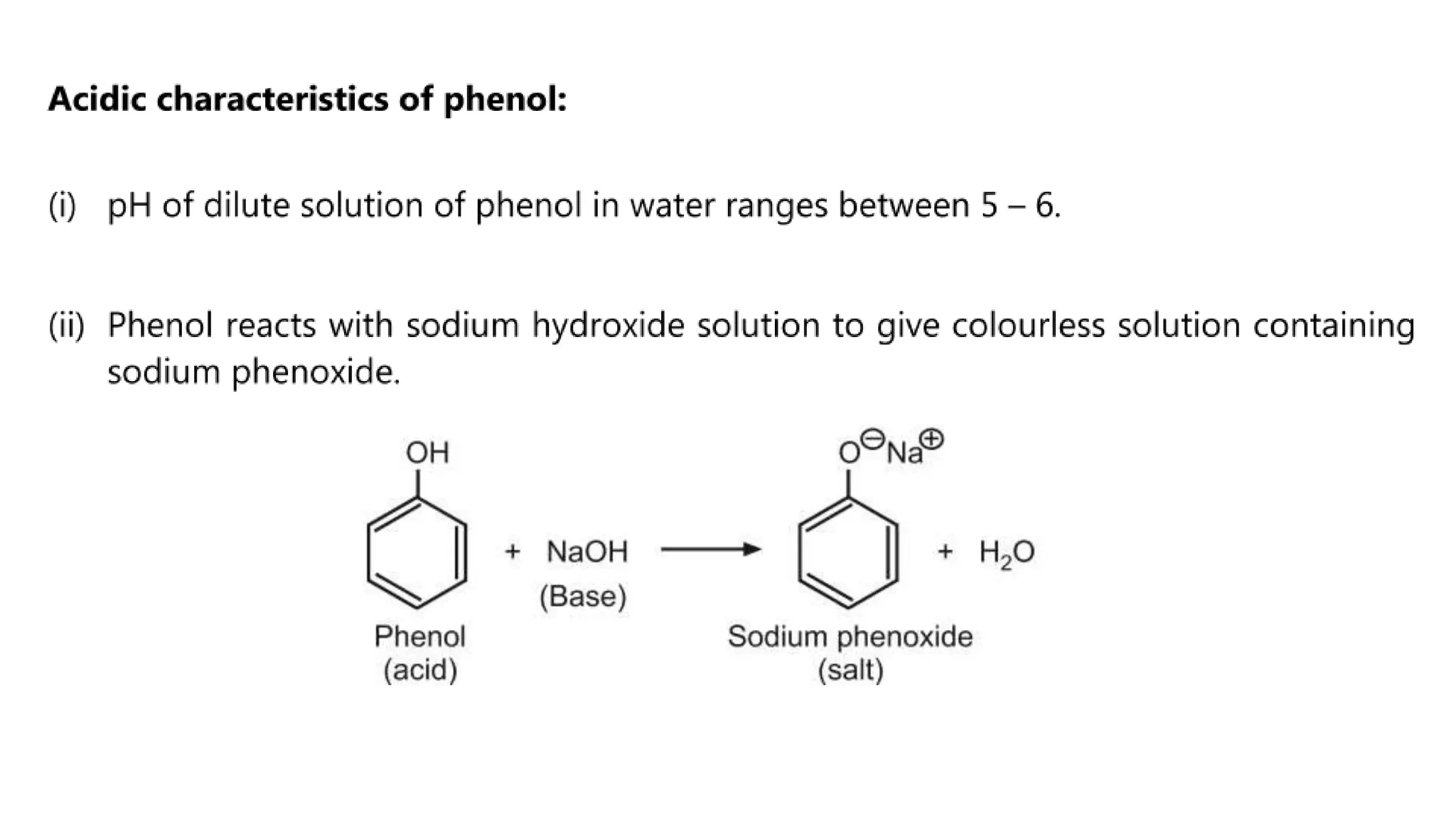 Acidity of phenols | PPTX