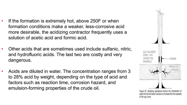 Acidizing | PPTX | Chemistry | Science
