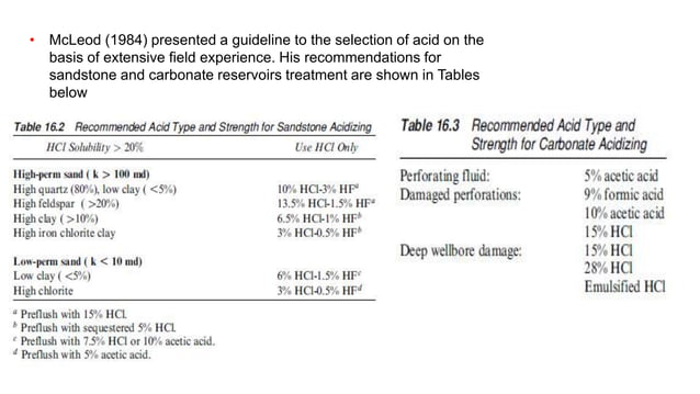 Acidizing | PPTX | Chemistry | Science