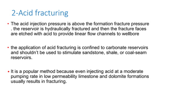 Acidizing | PPTX | Chemistry | Science