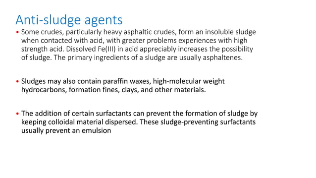 Acidizing | PPTX | Chemistry | Science