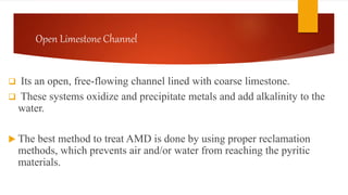 Acid mine drainage.pptx | Chemistry | Science