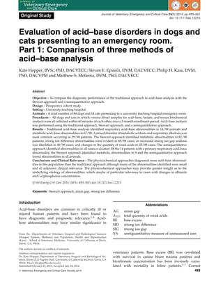 acido base 1.pdf | Endocrine and Metabolic Diseases | Diseases and ...