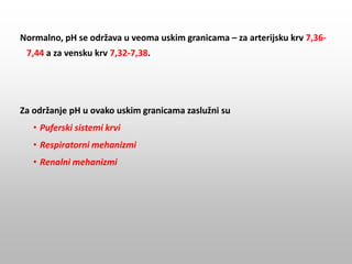 Acidobazna ravnoteza | PDF