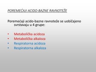 Acidobazna ravnoteza | PDF