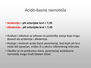 Acidobazna ravnoteza | PDF