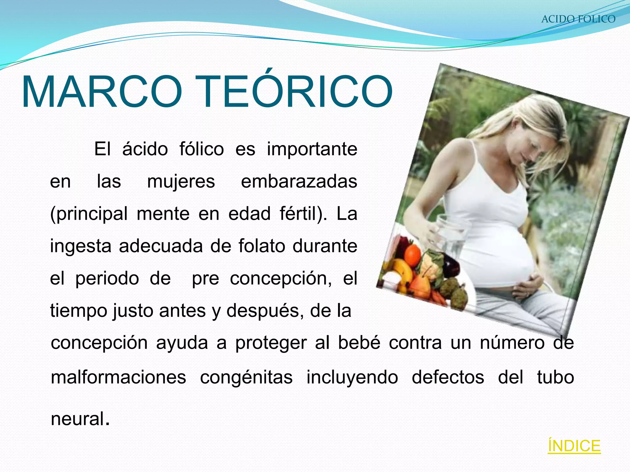 Acido folico presentacion221 | PPT