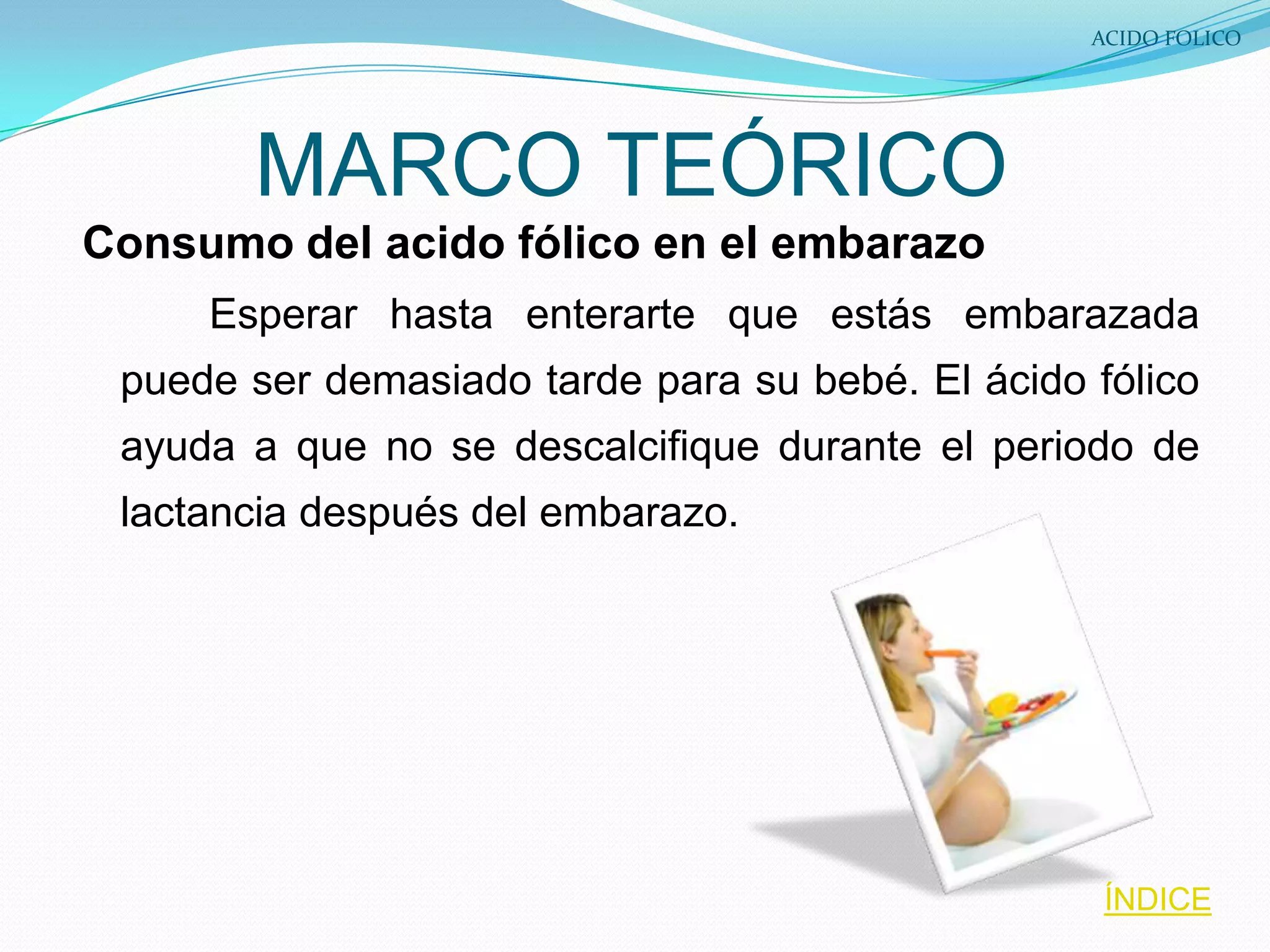 Acido folico presentacion221 | PPT