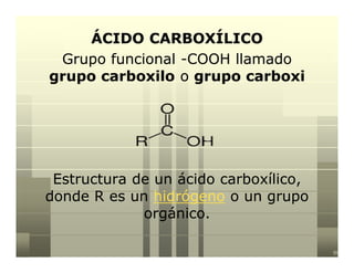Acidos Carboxilicos [Modo De Compatibilidad] | PDF