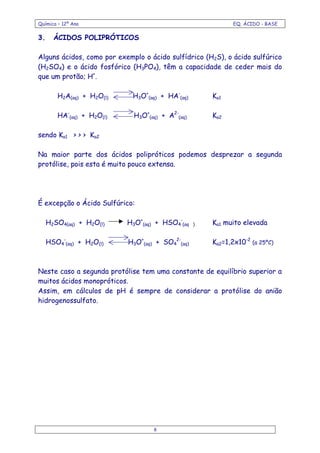 Acidos e bases | PDF