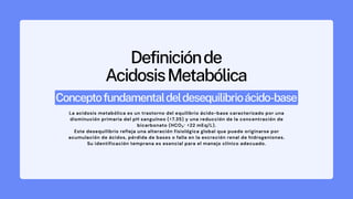 Acidosis Metabólica Enfoque Fisiopatológico y Diagnóstico Clínico.pdf