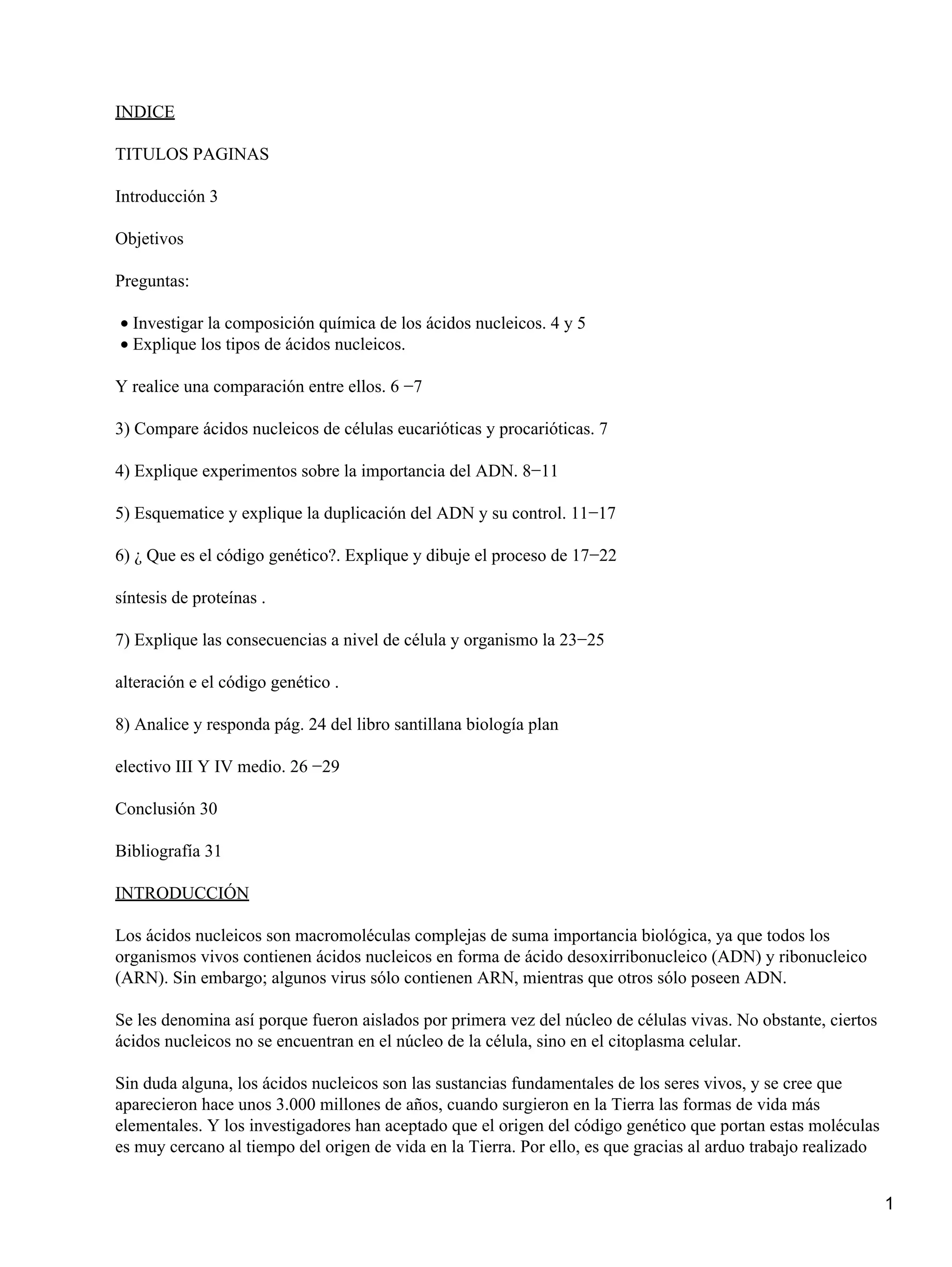 Mapa Mental Cidos Nucleicos