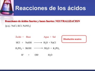 EQUILIBRIO ACIDO Y BASES EN BIOQUIMICA | PPTX