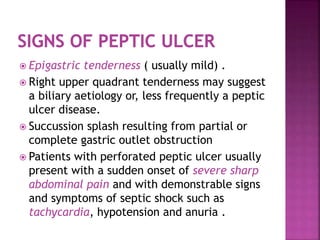 Acid peptic disorders | PPTX
