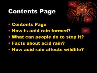 Acid rain | PPT