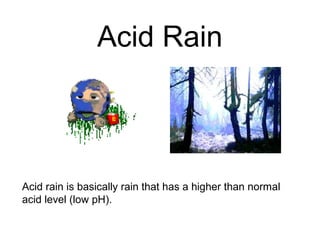 Acid rain | PPT