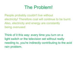Acid rain | PPT