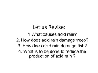 Acid rain | PPTX