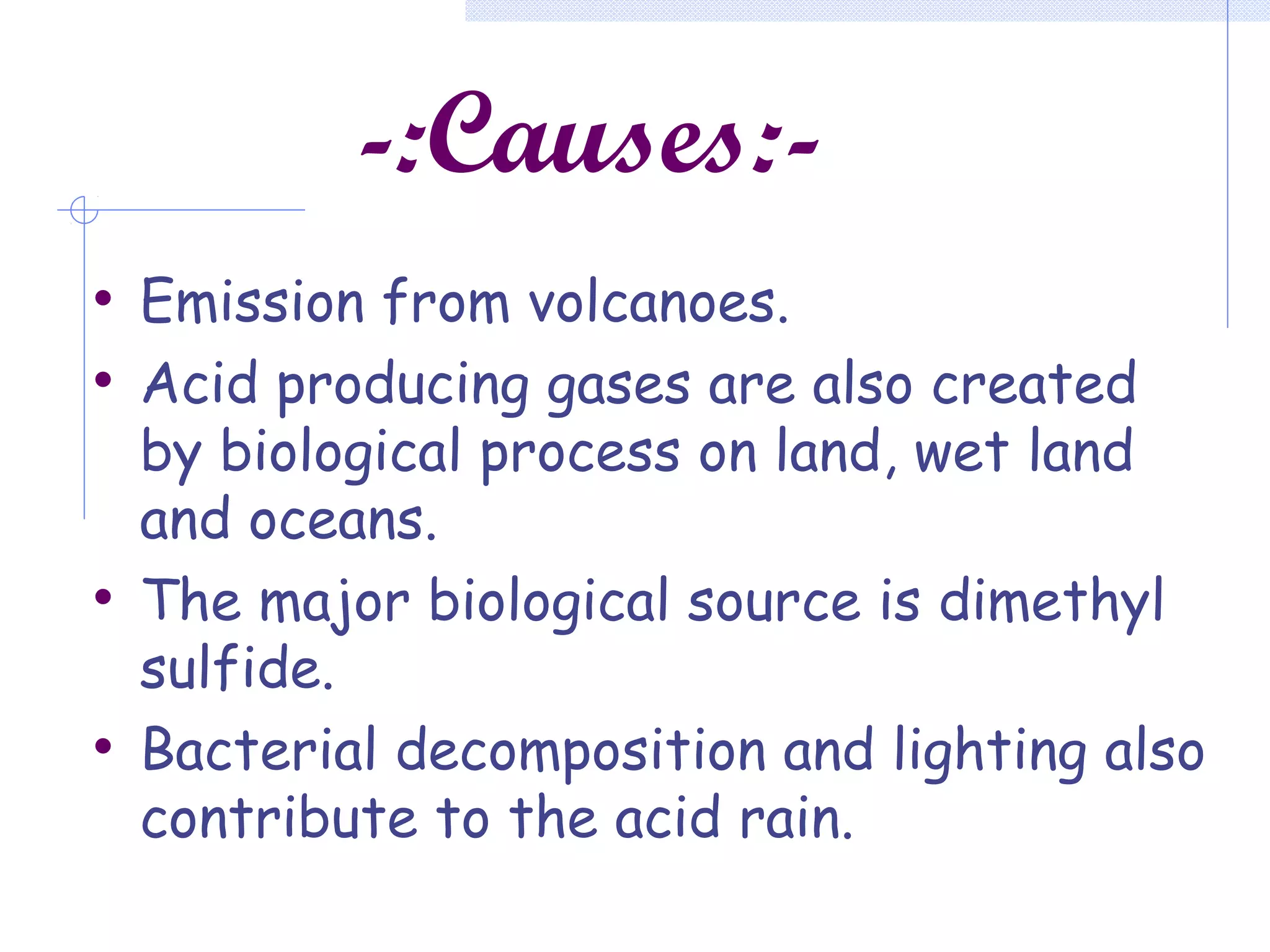Acid rain | PPT