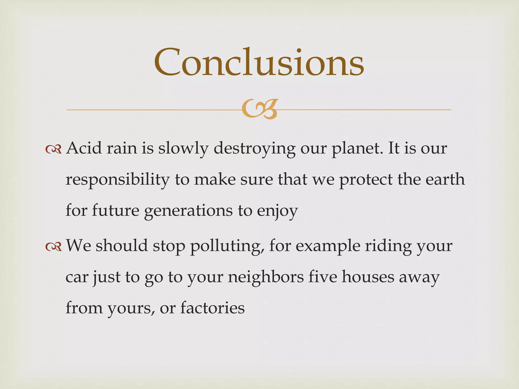 Acid rain | PPTX