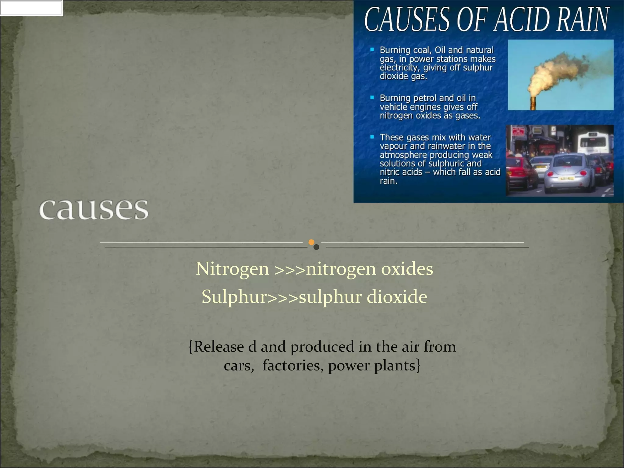 Acid rain | PPT | Free Download