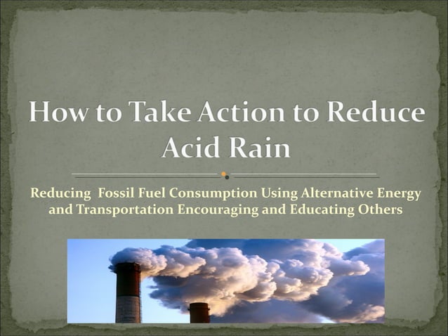 Acid rain | PPT | Free Download