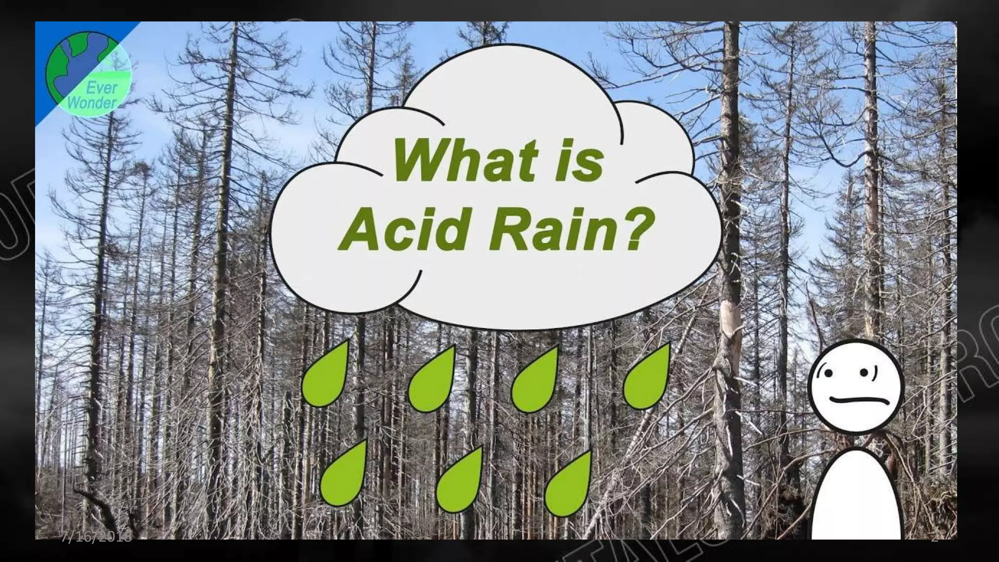 Acid rain - case study on Acid rains in Canada | PPTX