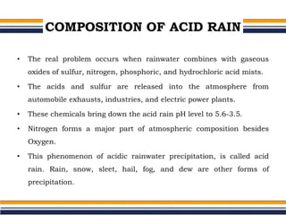 Acid rain | PPTX