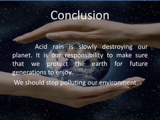 Acid Rain | PPTX