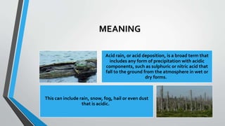 Acid rain | PPT