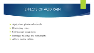 Acid rain | PPTX