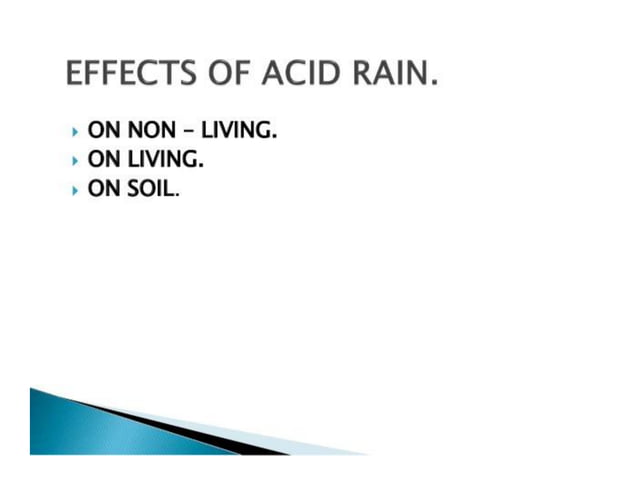 Acid rain ... | PPT
