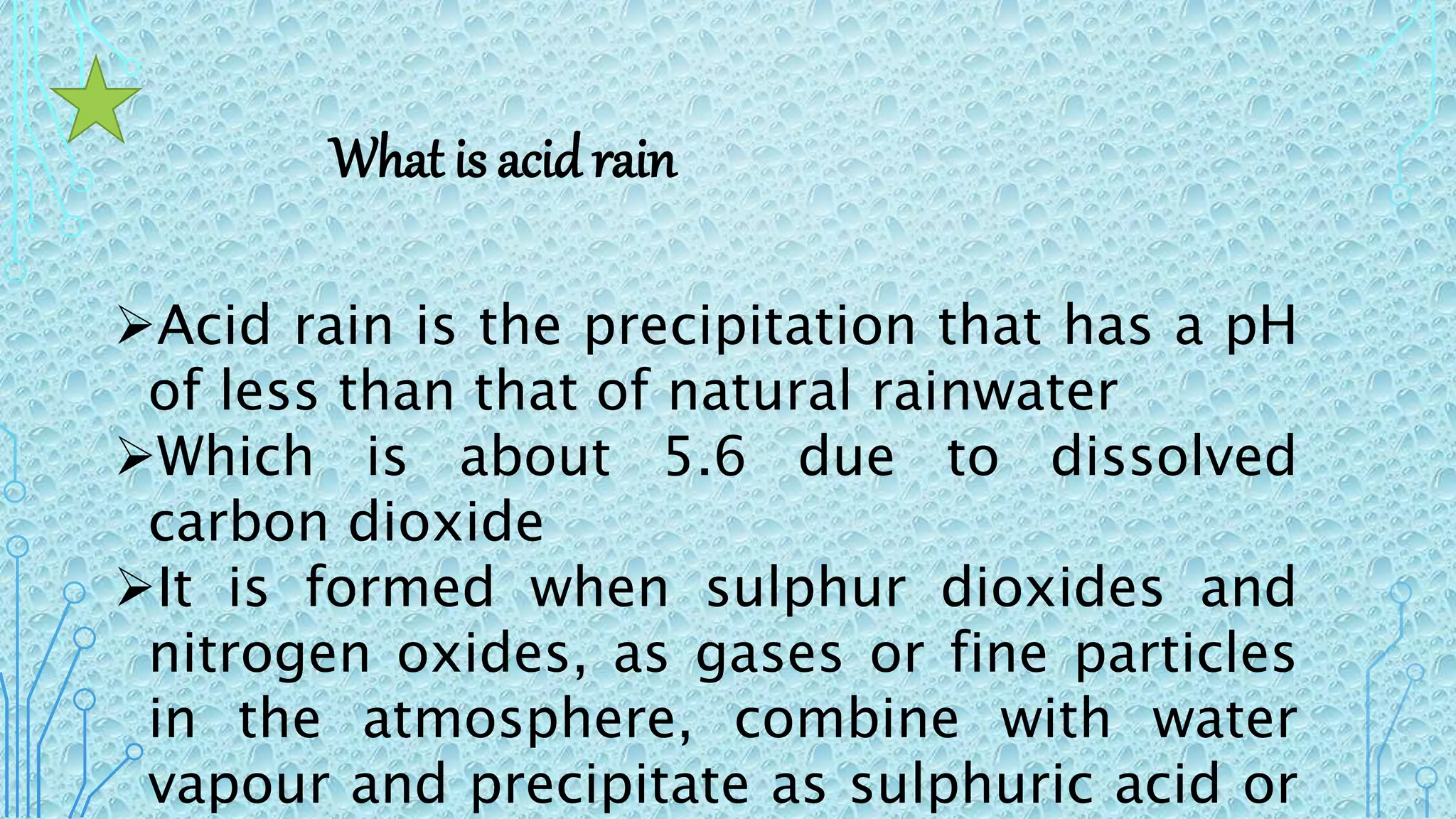 Acid rain | PPTX